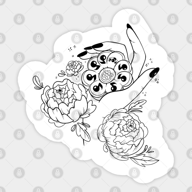 Ojamajo Doremi - Flower tap - Ojamajo Doremi - Sticker | TeePublic