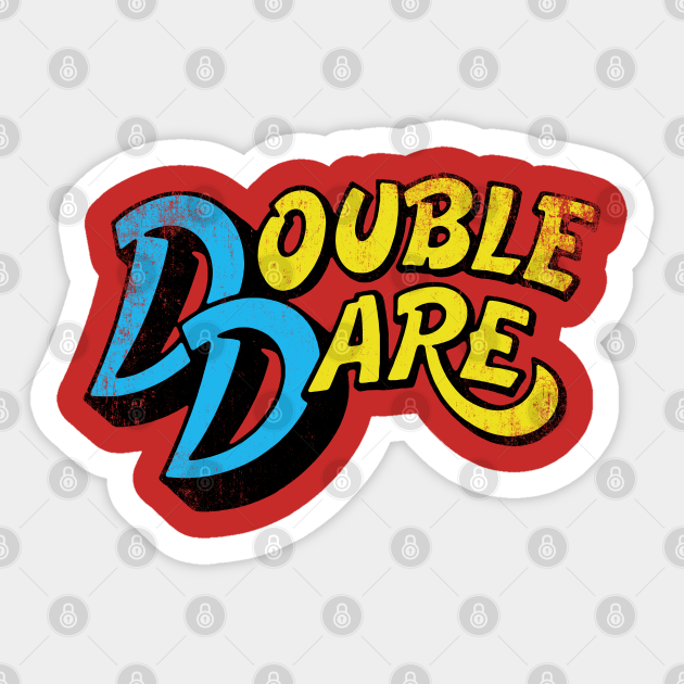 Double Dare (vintage) - Nickelodeon - Sticker | TeePublic
