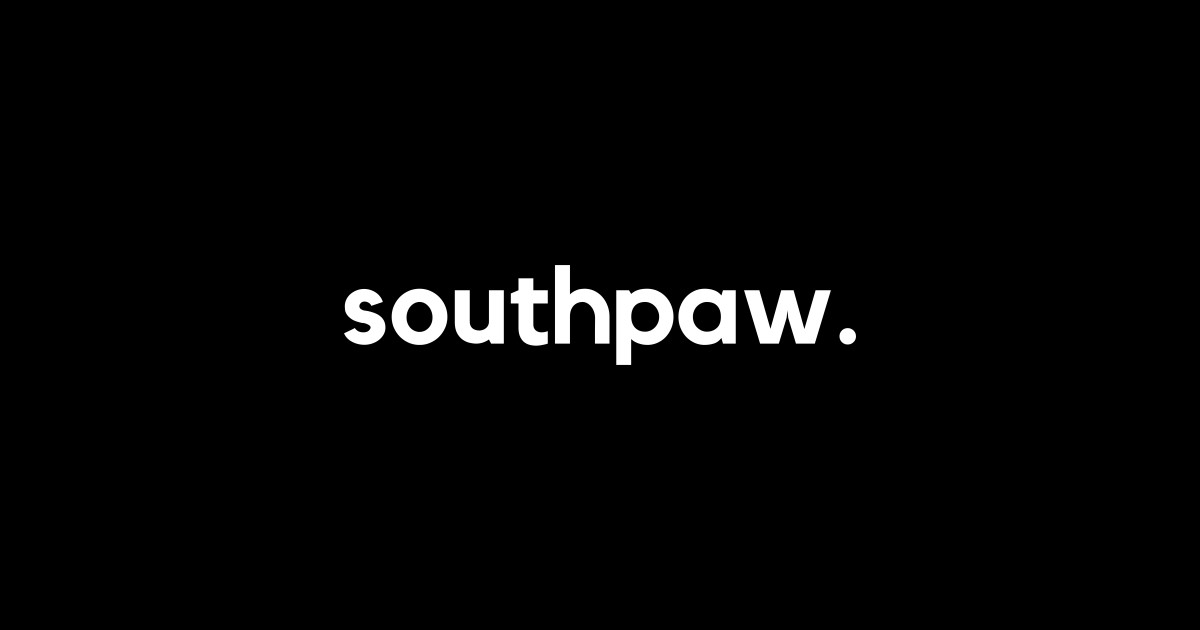 Southpaw- a design for lefties - Southpaw - Sticker | TeePublic