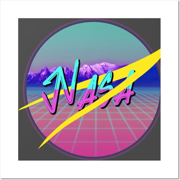 80s NASA Logo - Nasa - Posters and Art Prints | TeePublic