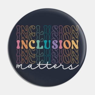 Inclusion Matters Autism Awareness Outf Pins and Buttons for Sale ...