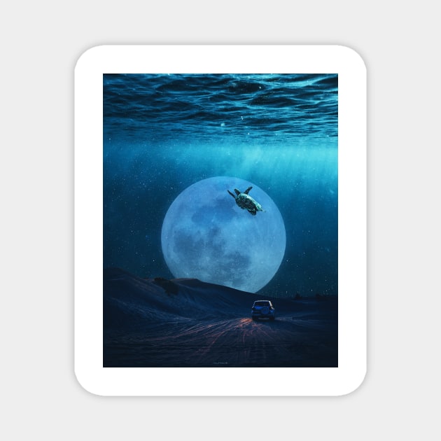 DEEP SEA GALAXY. - Sea - Magnet | TeePublic