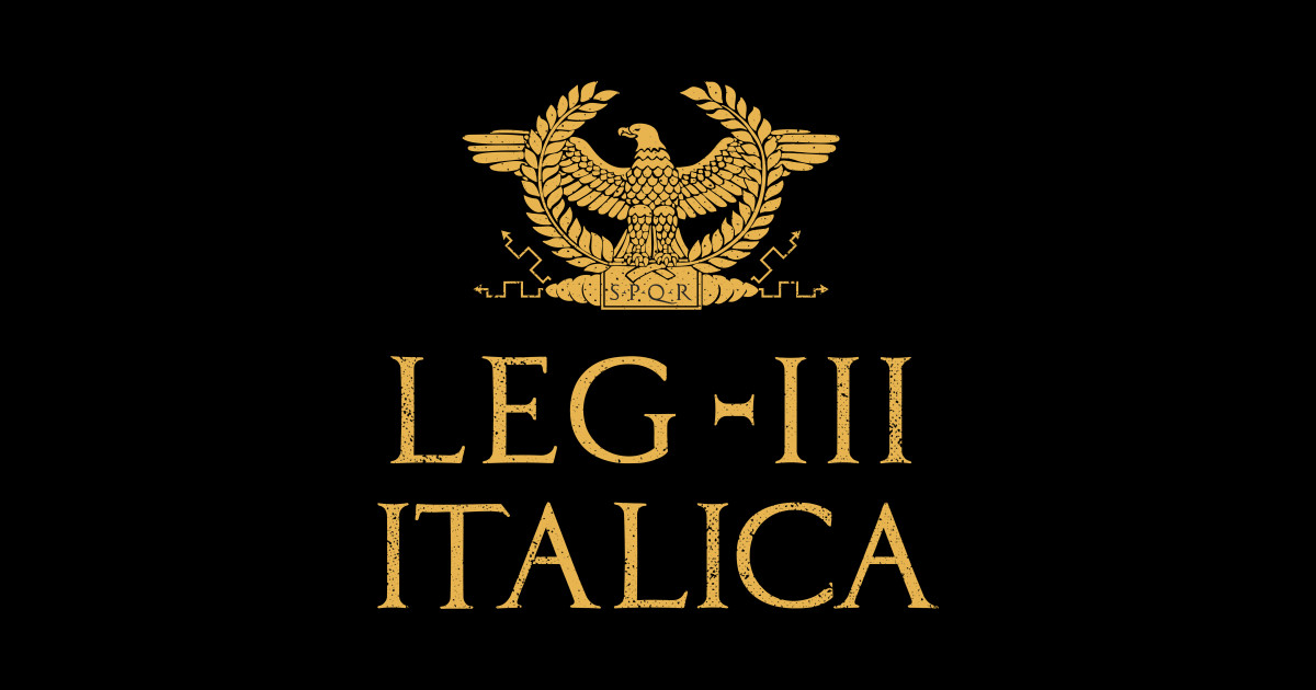 Legio III Italica Roman Legion - Vexillum - Sticker | TeePublic