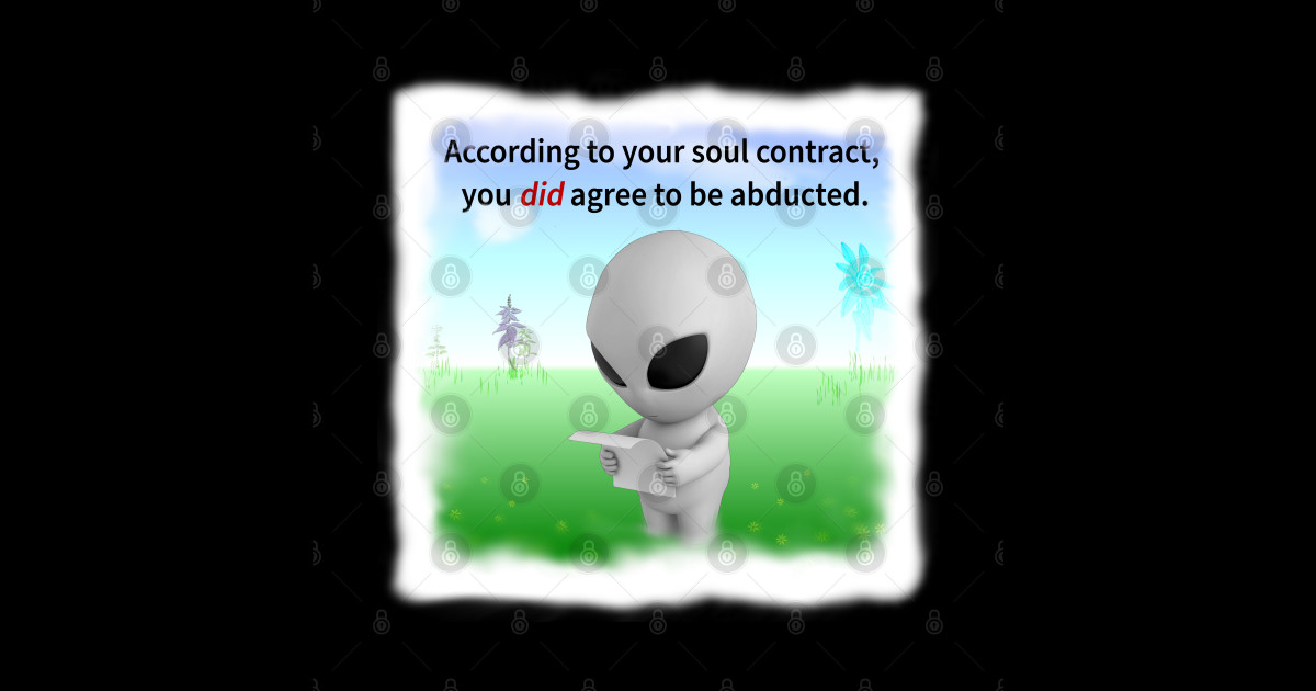 ALIEN SOUL CONTRACT - Alien - Sticker | TeePublic