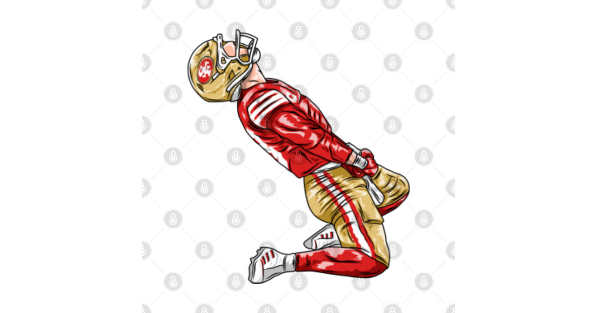 Brock Purdy Celebration 49ers Cartoon Style! - Brock Purdy - T-Shirt ...
