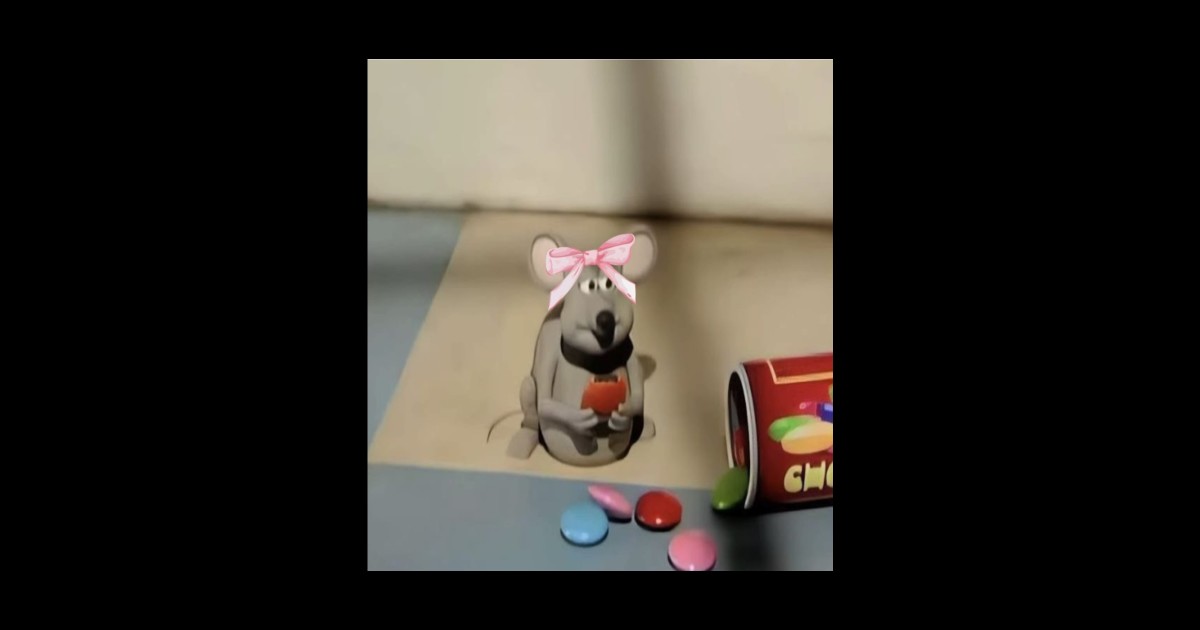 Coquette Mouse Meme Design - Coquette Mouse Meme Design - Sticker ...