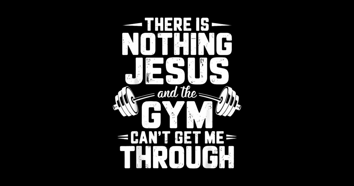 Jesus Gym My Unbeatable Path - Faith Training - Posters and Art Prints ...