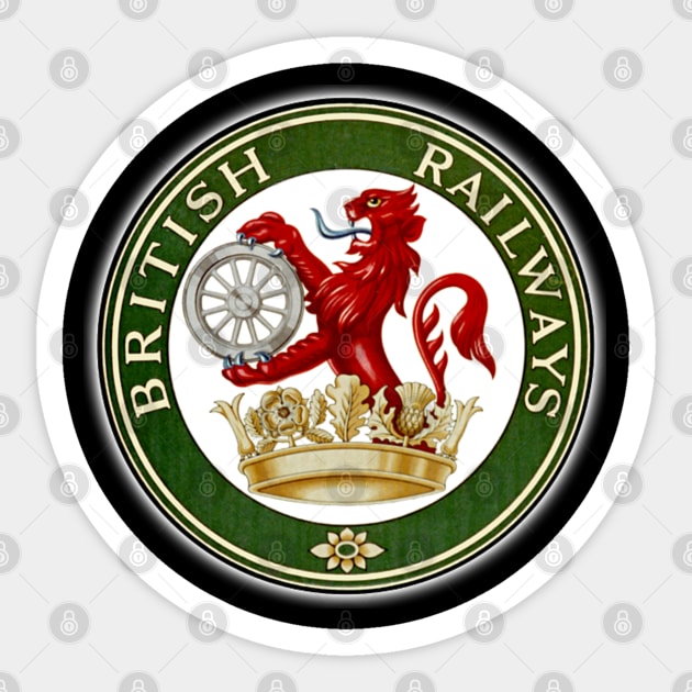Vintage British Railways - Vintage British Railways - Sticker | TeePublic