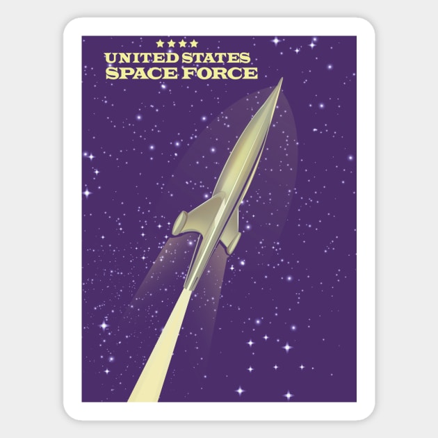 United States Space Force - United States Space Force - Sticker | TeePublic