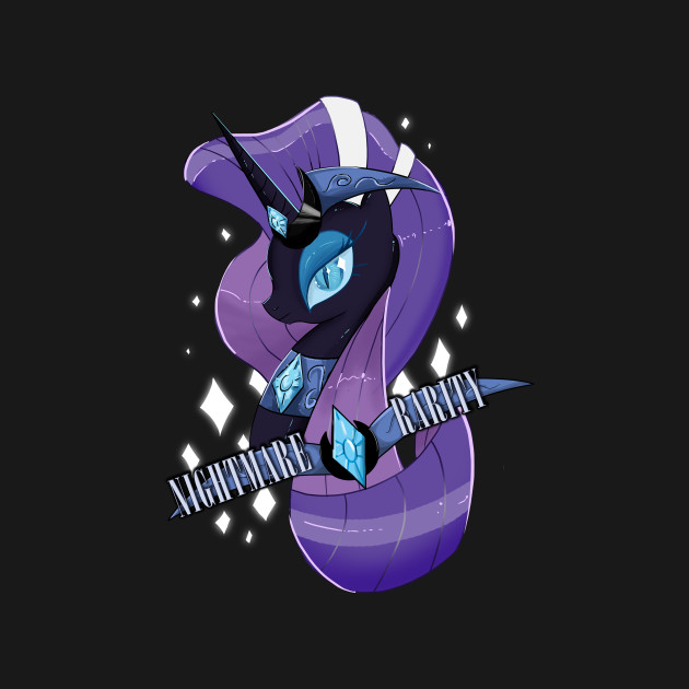 Nightmare Rarity - My Little Pony - T-Shirt | TeePublic