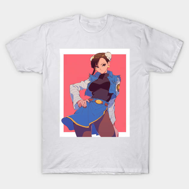 Chun-Li Android 18 Variant - Chun Li - T-Shirt | TeePublic