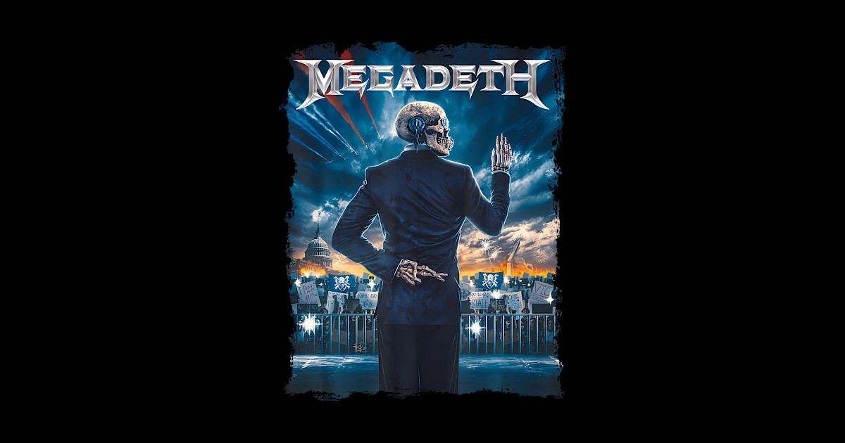 Megadeth - Vic Rally - Megadeth - Sticker | TeePublic