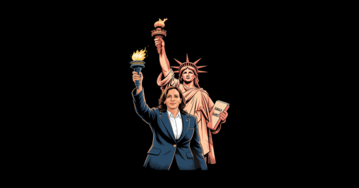 Kamala Harris Liberty Symbol 2025 President 47 - Kamala Harris Liberty ...