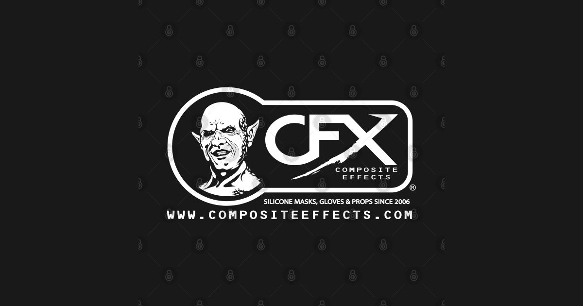 CFX Masks Logo - White - Logo - T-Shirt | TeePublic
