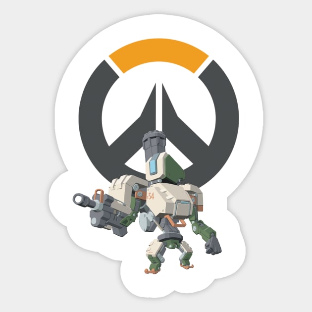 Overwatch:Bastion - Overwatch - Sticker | TeePublic
