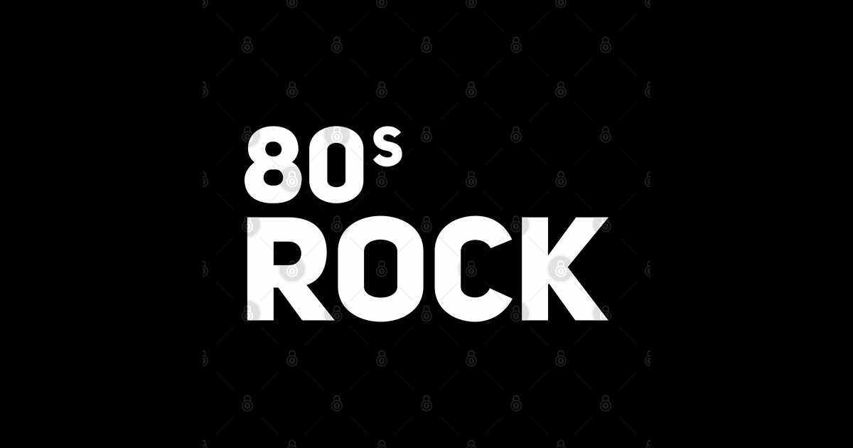 80s Rock - 80s Rock - Sticker | TeePublic