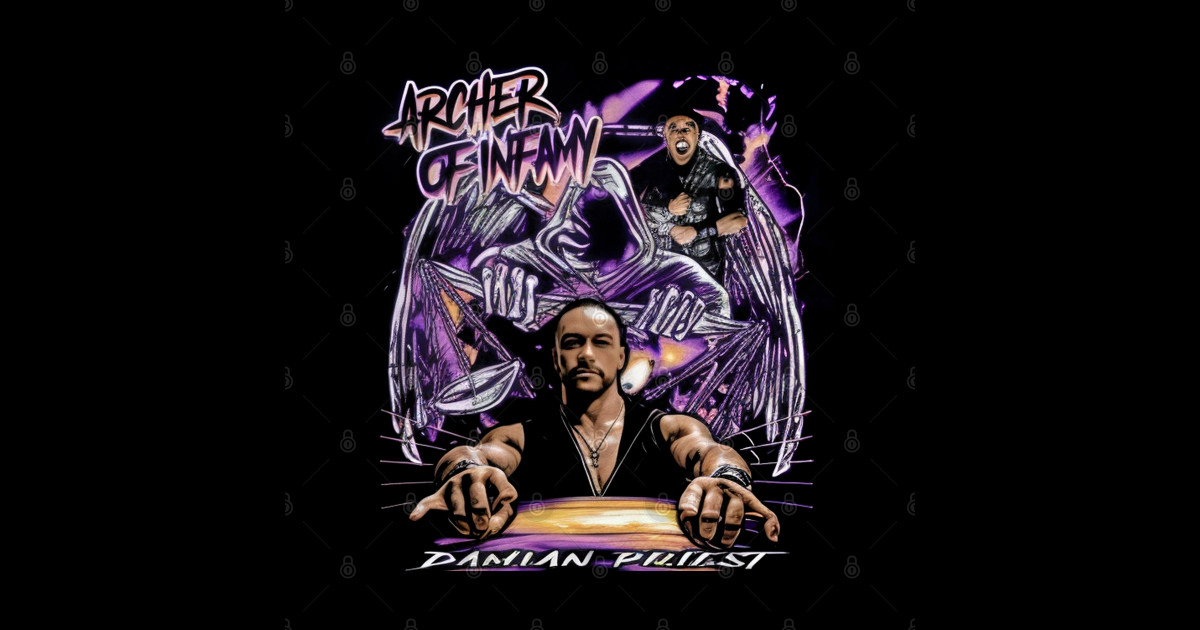 Damian Priest Archer Of Infamy - Damian Priest - Sticker | TeePublic