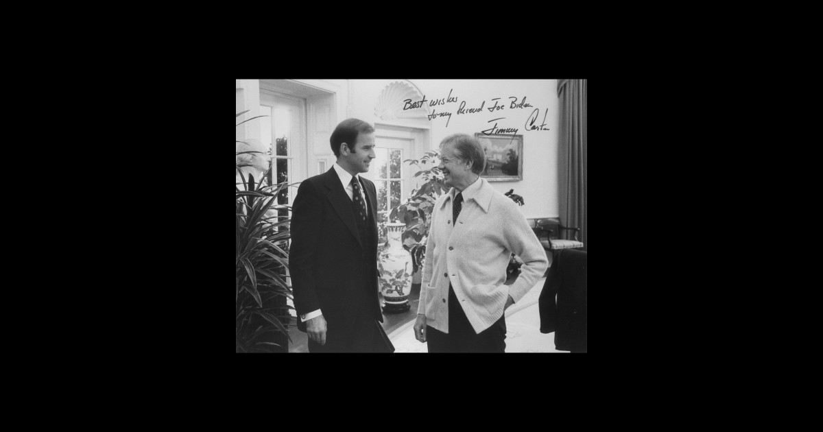 Joe Biden and Jimmy Carter - Joe Biden - Hat | TeePublic