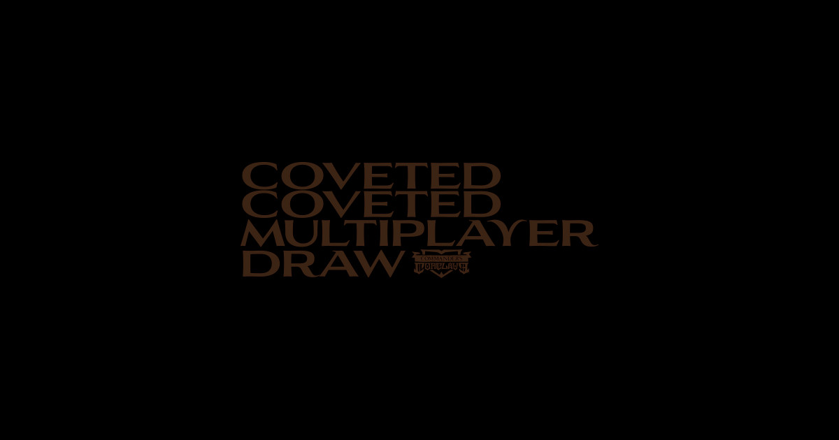 Coveted Coveted - Text - Sticker | TeePublic