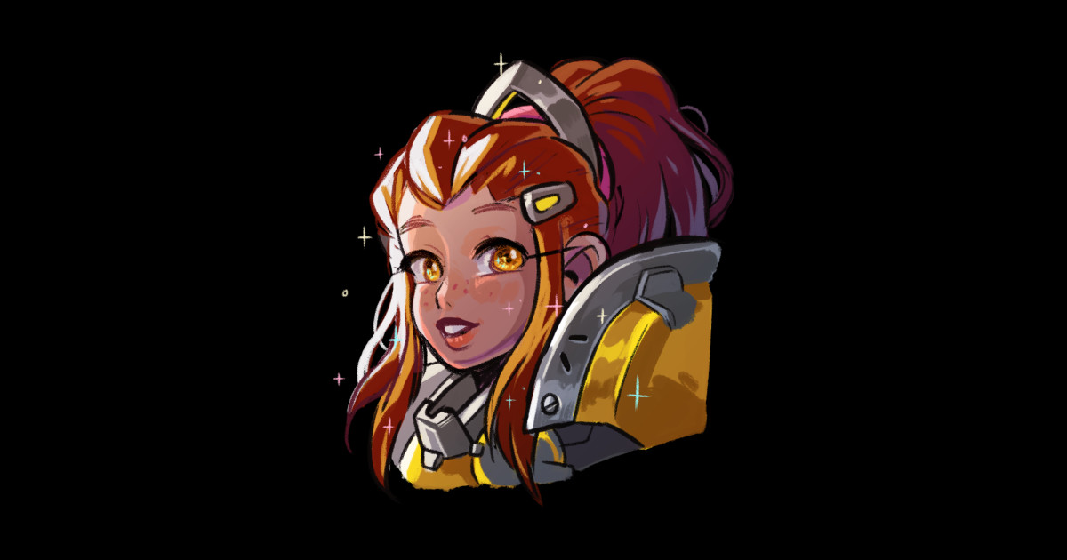 Brigitte - Overwatch - Sticker | TeePublic