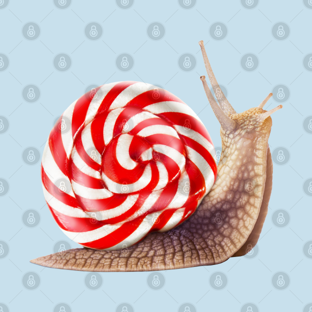 Snail Candy - Snail - T-Shirt | TeePublic