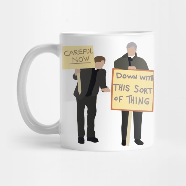 Father Ted - Careful Now - Father Ted - Mug | TeePublic