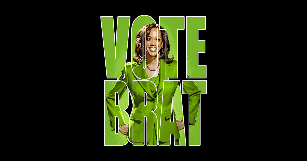 Vote Brat Kamala Harris 2024 presidential election - Kamala Harris ...