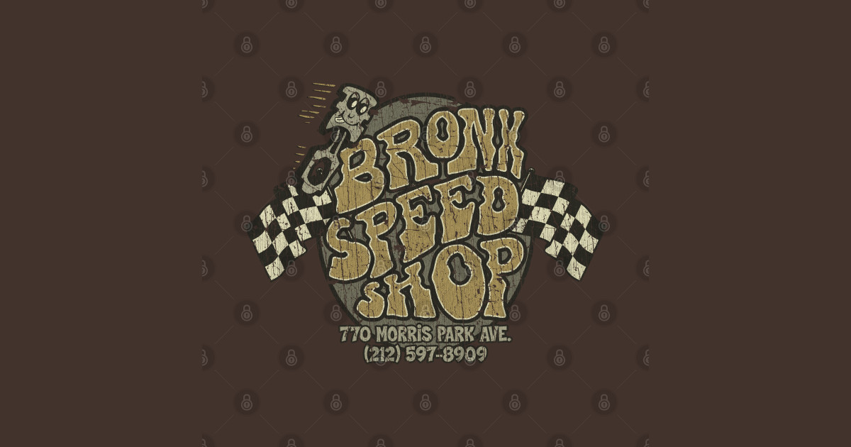 Bronx Speed Shop 1966 - Muscle Cars - T-Shirt | TeePublic