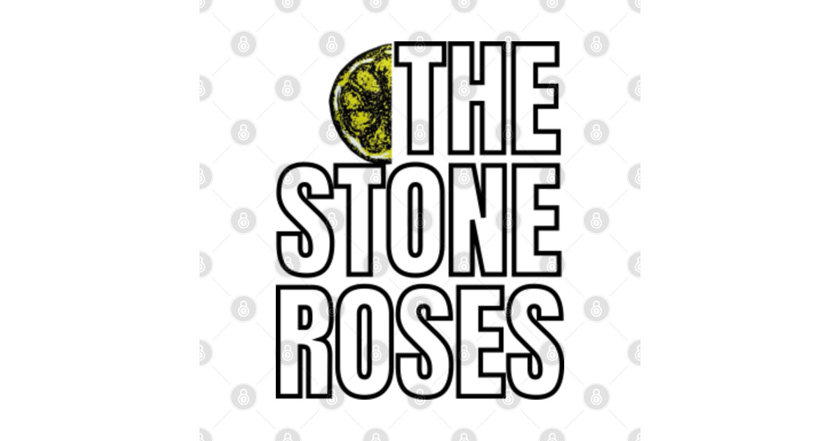The Stone Roses logo Vintage - Musician - T-Shirt | TeePublic