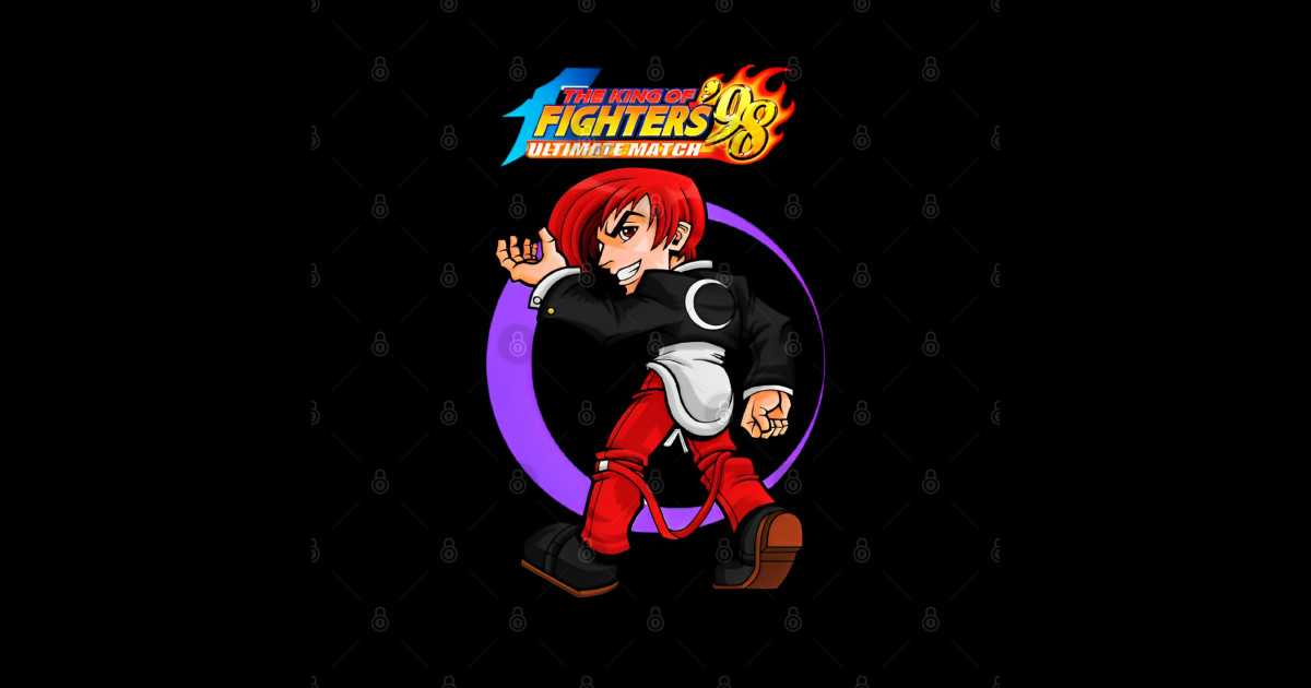 yagami kof - Kof - Sticker | TeePublic