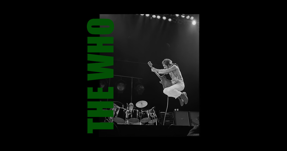 The Who // Retro Aesthetic Fan Art // 80s - The Who - Sticker | TeePublic