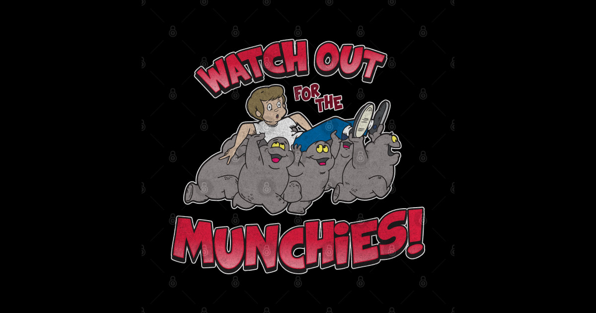 Watch Out for the Munchies - Munchies - Sticker | TeePublic