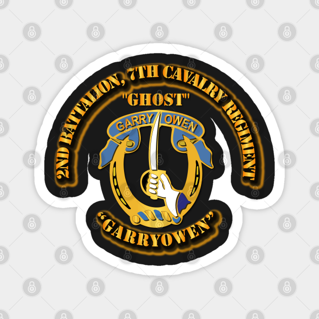 Army - 2Bn 7th Cav Rgt - Ghost - Army 2bn 7th Cav Rgt Ghost - Magnet ...