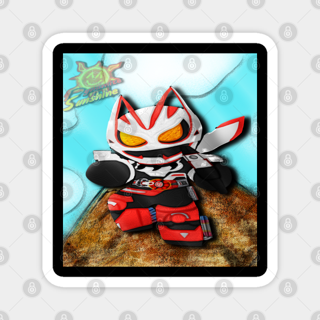 Kamen Rider Geats (Chibi Style) - Kamen Rider - Magnet | TeePublic
