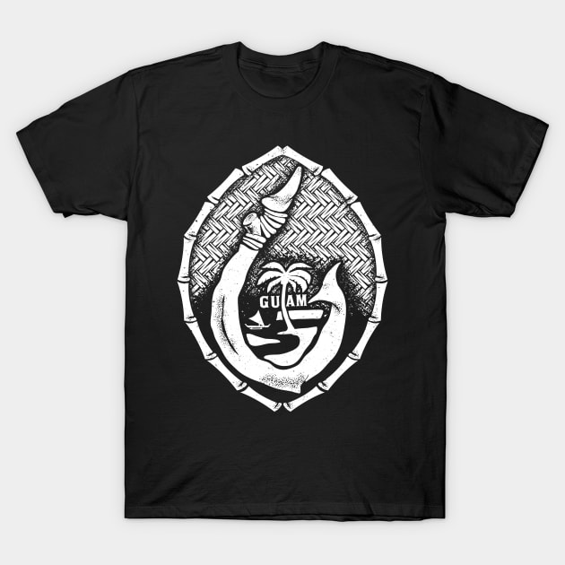 Vintage Classic Tribal Guam Seal - Guam - T-Shirt | TeePublic