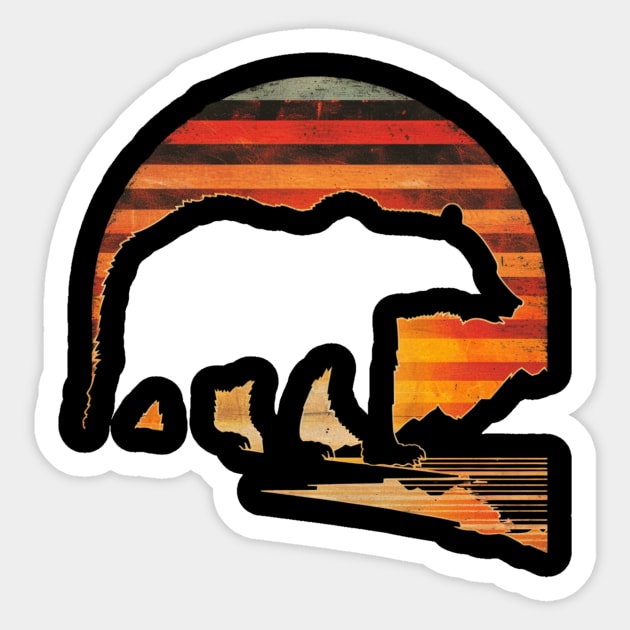 Grizzly Bear Significance - Bear - Sticker | TeePublic