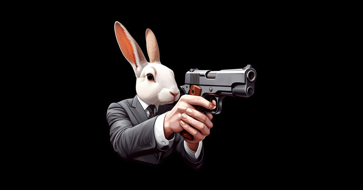 Tactical Rabbit - Rabbit - Posters and Art Prints | TeePublic