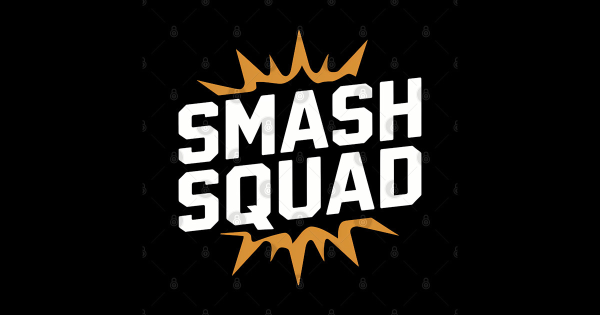 Smash Squad - Smash - Sticker | TeePublic