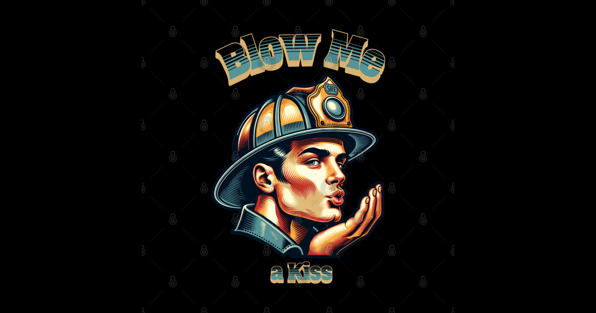 Firefighter's Kiss - Lgbtq Community - Sticker | TeePublic