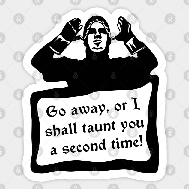 Holy Grail French Taunt - Monty Python And The Holy Grail - Sticker ...