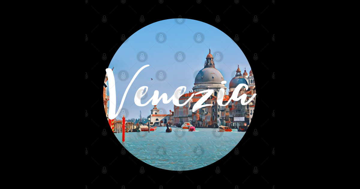 Vintage Venezia! - Venice Italy - Sticker | TeePublic