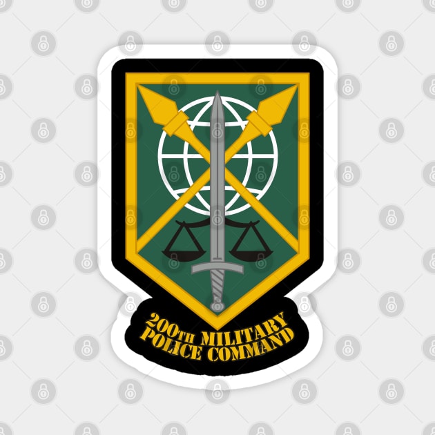200th Military Police Command - 200th Military Police Command - Magnet ...