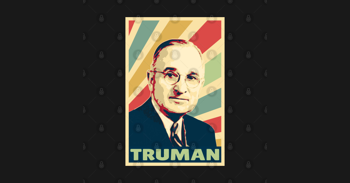 Harry S Truman Vintage Colors - Harry S Truman - T-Shirt | TeePublic