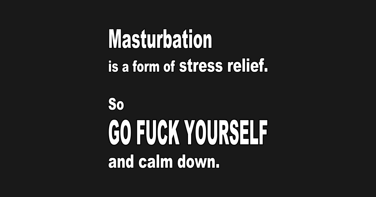 Stress Relief - Humor - T-Shirt | TeePublic