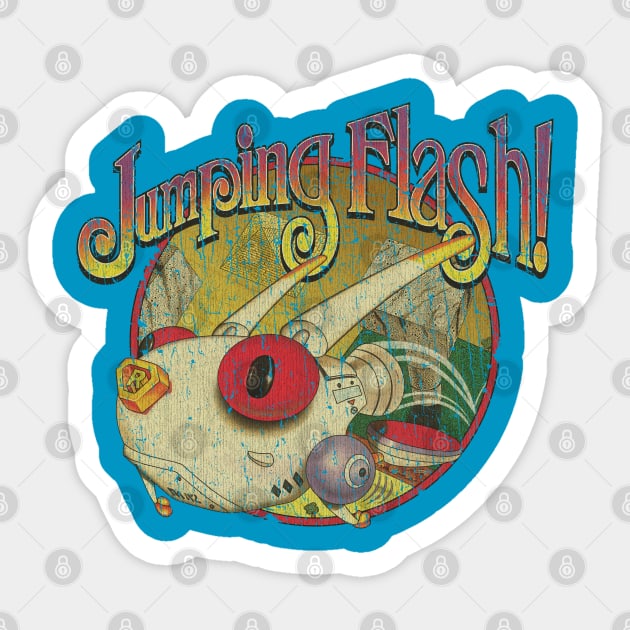 Jumping Flash! 1995 - Gamer - Sticker | TeePublic