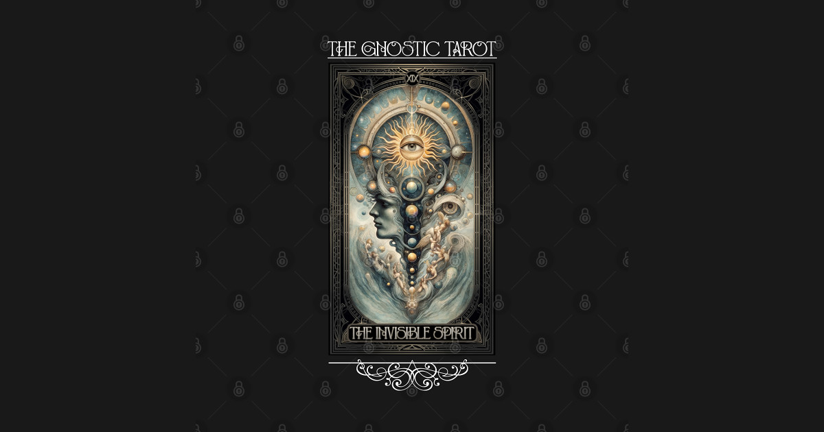 Gnostic Tarot Major Arcana - The Invisible Spirit - Tarot - T-Shirt ...