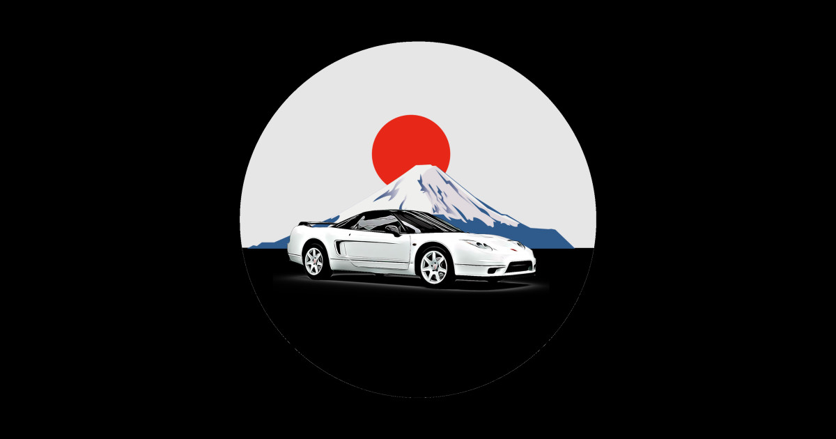 NSX R Japan Print - Classic - Sticker | TeePublic