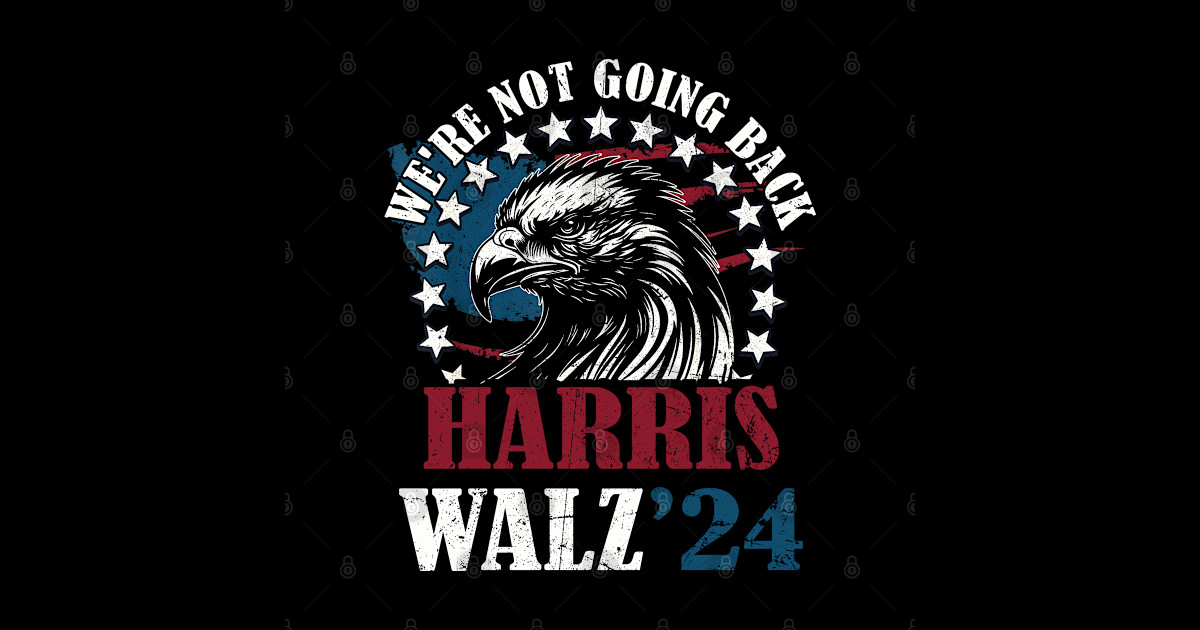 Harris Walz 2024 Kamala Harris 2024 Tim Walz 2024 USA Flag - Harris ...