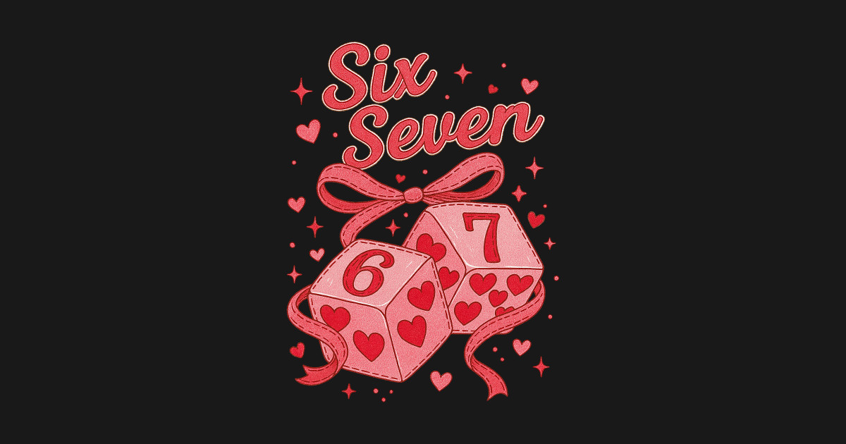Six Seven Valentine Dice Cherry Playing Cards 6 7 - Six Seven Valentine ...