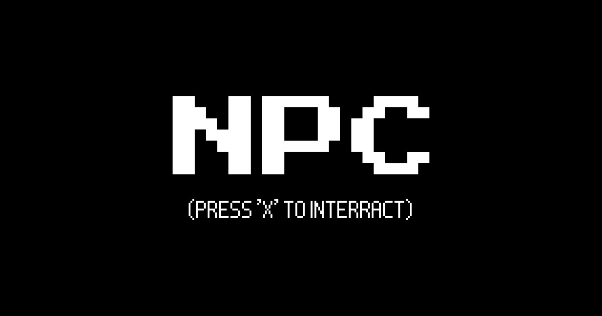 Npc - Npc - Sticker | TeePublic